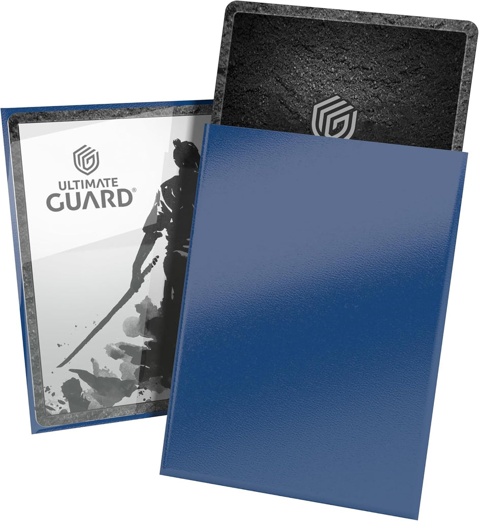 Katana Card Sleeves: 100 Standard Size TCG Sleeves, 66 x 91mm, Blue Bi ...